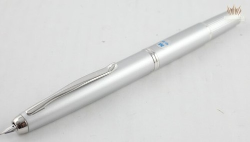 PILOT CAPLESS FERMO SILVER WITH RHODIUM PLATED FOUNTAIN PEN- VANISHING ...