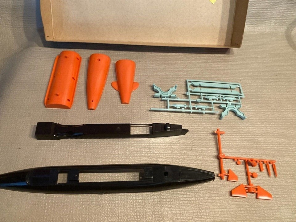 Vintage/Rare 1965 Imai Submarine 707 Hi-Class C Model - Kit# 203 - Open ...