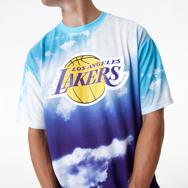 Los Angeles Lakers Shirt NEW ERA NBA T-Shirt Large LA Lakers | eBay.de