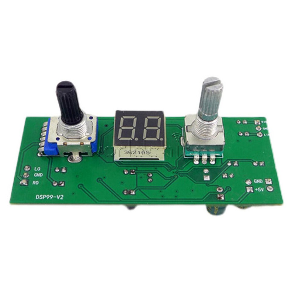 DSP Digital Reverberation Karaoke Reverb Board KTV Mixer Effector Anti ...