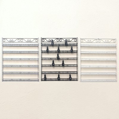 Metal Wire Nail Polish Display Organizer Wall Rack (Hold 90 to 100 ...
