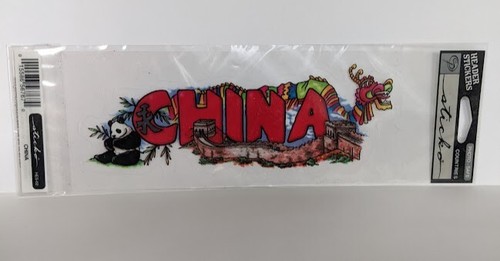 Sticko Countries CHINA Header Scrapbook Sticker NEW | eBay