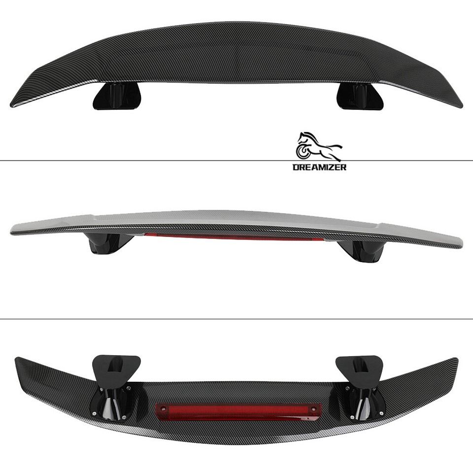 47" Carbon Fiber Race Car Trunk Rear Spoiler Lip Wing For Pontiac GTO ...