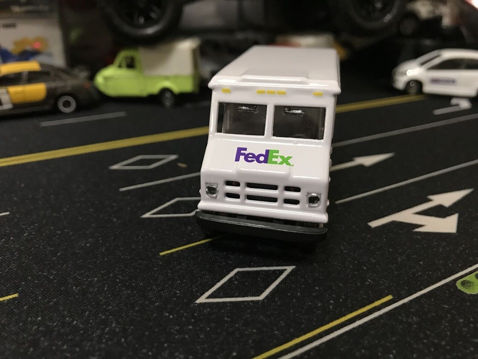 3" Mini Fedex Truck Model Toy Wheel Flaw Car Toy | eBay