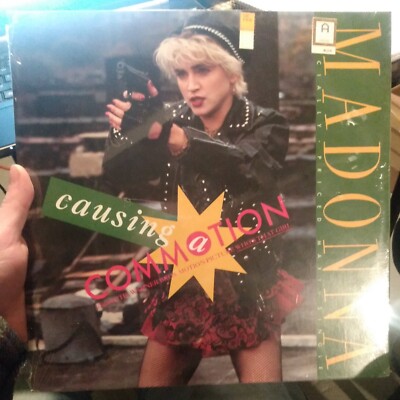 Madonna--Causing A Commotion 12" Maxi Single 33 RPM Who's That Girl ...