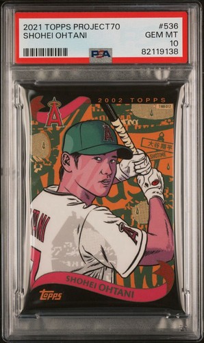 2021 Topps Project 70 Shohei Ohtani Morning Breath #536 PSA 10 | eBay