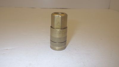 BRECO COUPLINGS SERIES 2C, 1/4" NPT BRASS QUICK DISCONNECT AIR FITTINGS ...
