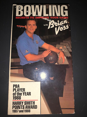1988 Brian Voss Bowling Secrets To Improve Your Game Instructional VHS ...