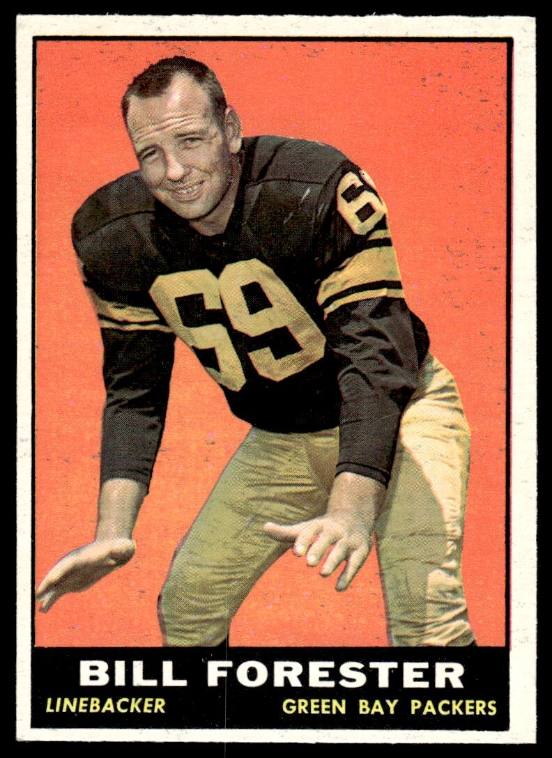 1961 Topps Bill Forester Green Bay Packers #46 | eBay