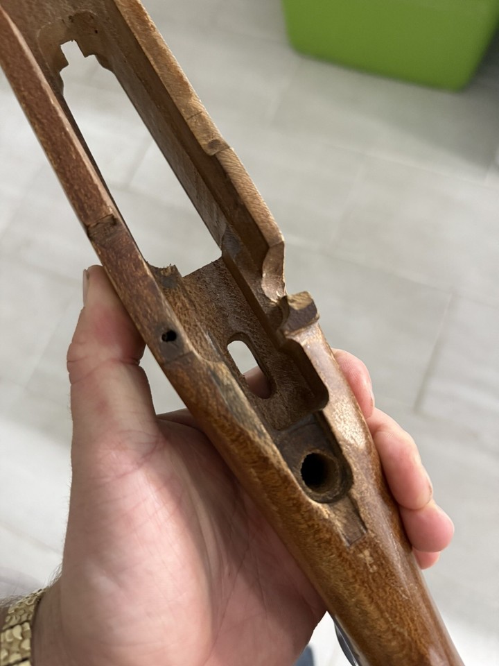 Wood Stock Walnut Long Action Right Hand Rifle Stock | eBay