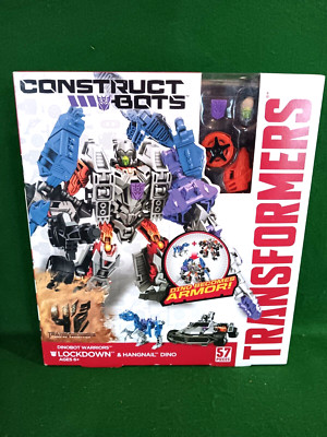 Transformers Construct-Bots Dinobot Warriors Lockdown&Hangnail Dino, NIP! | eBay