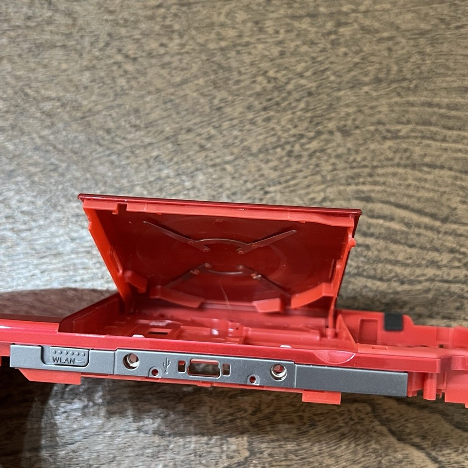 Radiant Red Sony PSP 3000 Rear Casing Shell Housing Case Part Official ...