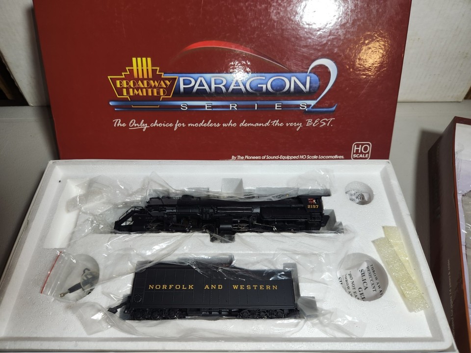 Broadway Limited Paragon 2 HO Scale N&W Y6a 2-8-8-2 #2197 | eBay