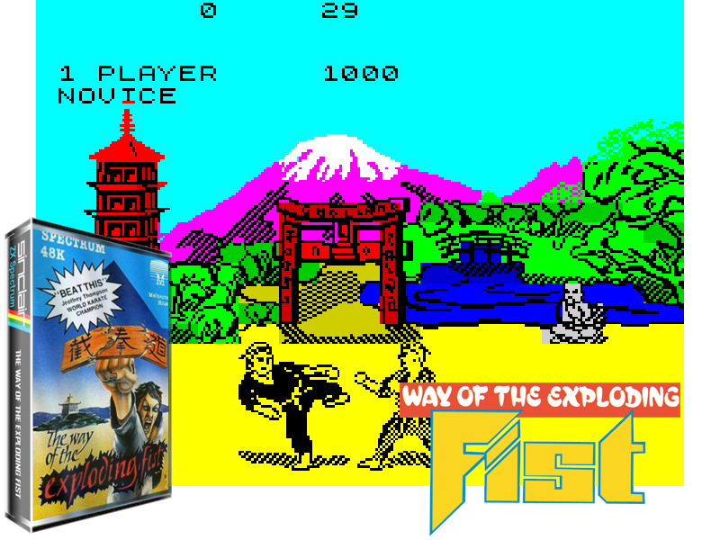 Sinclair ZX Spectrum 48K Game - THE WAY OF THE EXPLODING FIST - Melbourne House | eBay