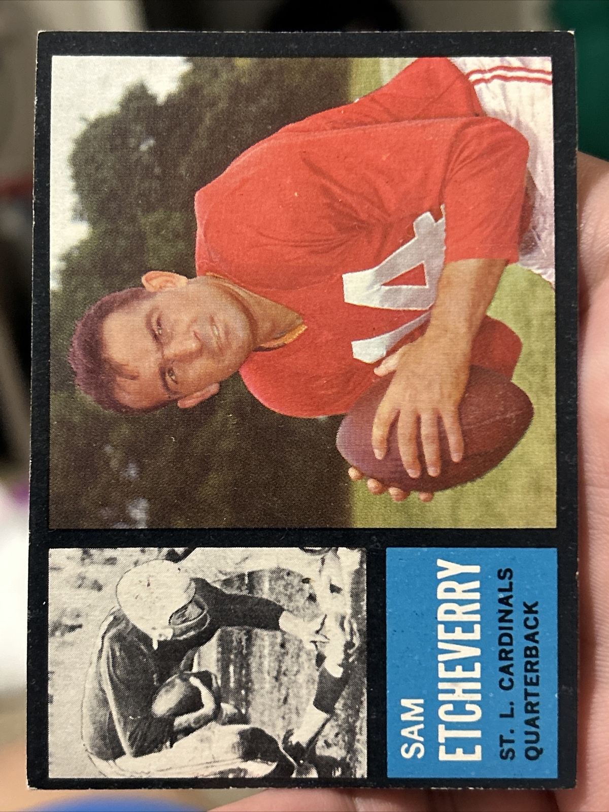 1962 Topps Set-Break #139 Sam Etcheverry | eBay