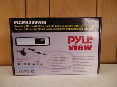 Pyle Touchscreen Rear View Mirror Monitor Driving Camera System | eBay