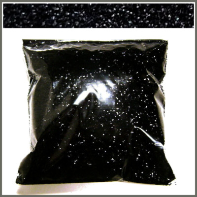 11oz Intense Black .025" Metal Flake - Metallic Large Cut Paint ...