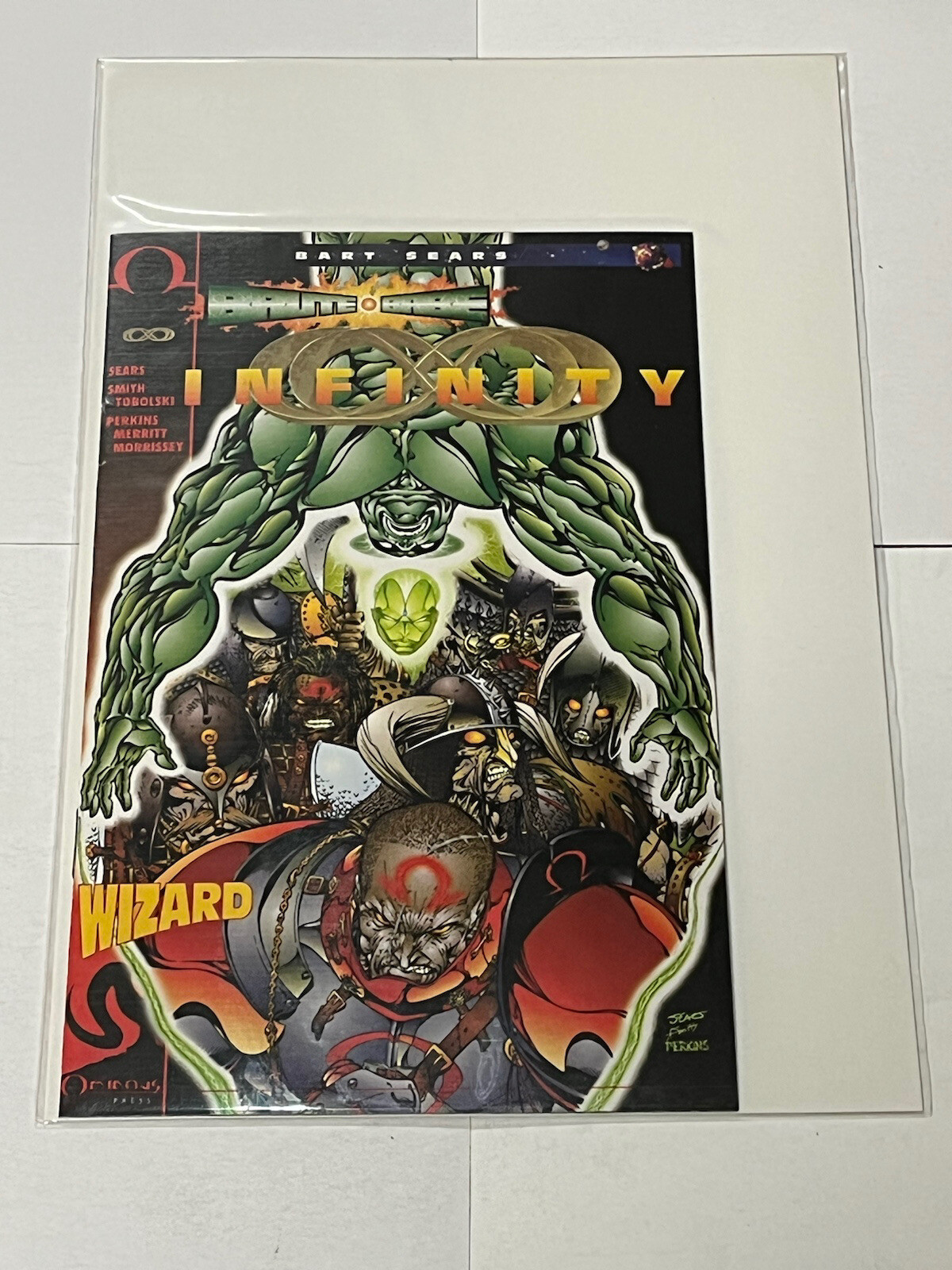 Bart Sears Brute Babe Infinity Wizard Magazine Ashcan Comic 1994 Ominus ...