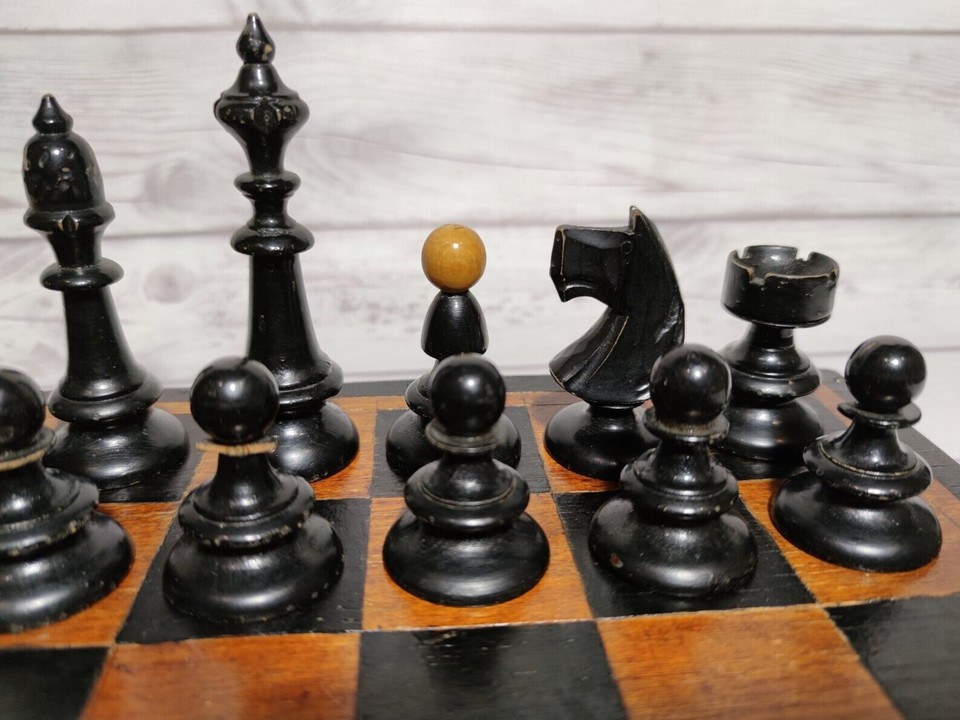 Chess set Austrian chess set Coffee house chess set Chess vintage Chess ...