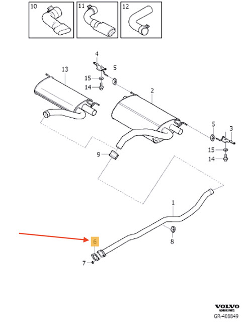 8663796 - GASKET - Volvo for sale online | eBay