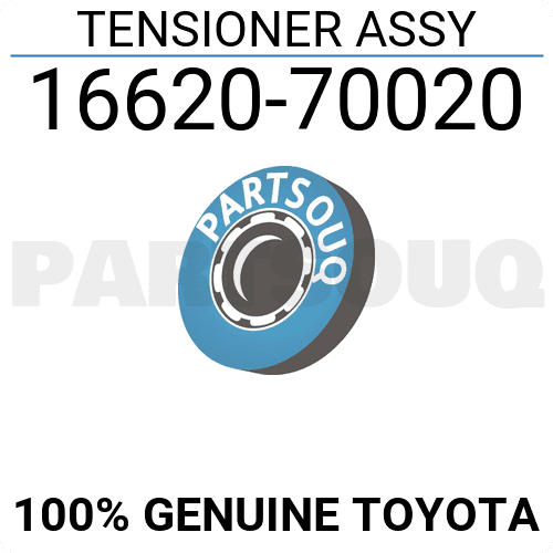 1662070020 Genuine Toyota TENSIONER ASSY 16620-70020 | eBay