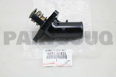 1603131020 Genuine Toyota WATER INLET SUB-ASSY, W/THERMOSTAT 16031 ...