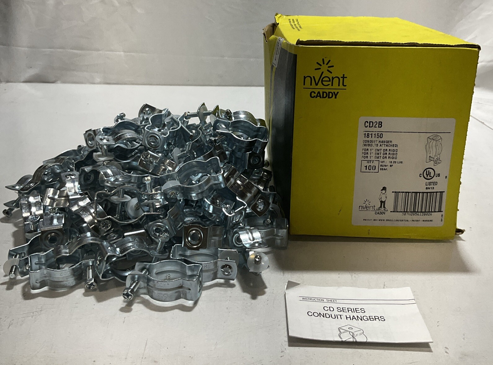 CADDY CD2B CD SERIES CONDUIT HANGERS LOT OF 100 U3S | eBay