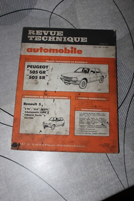 RTA PEUGEOT 505 GR 505 SR | eBay