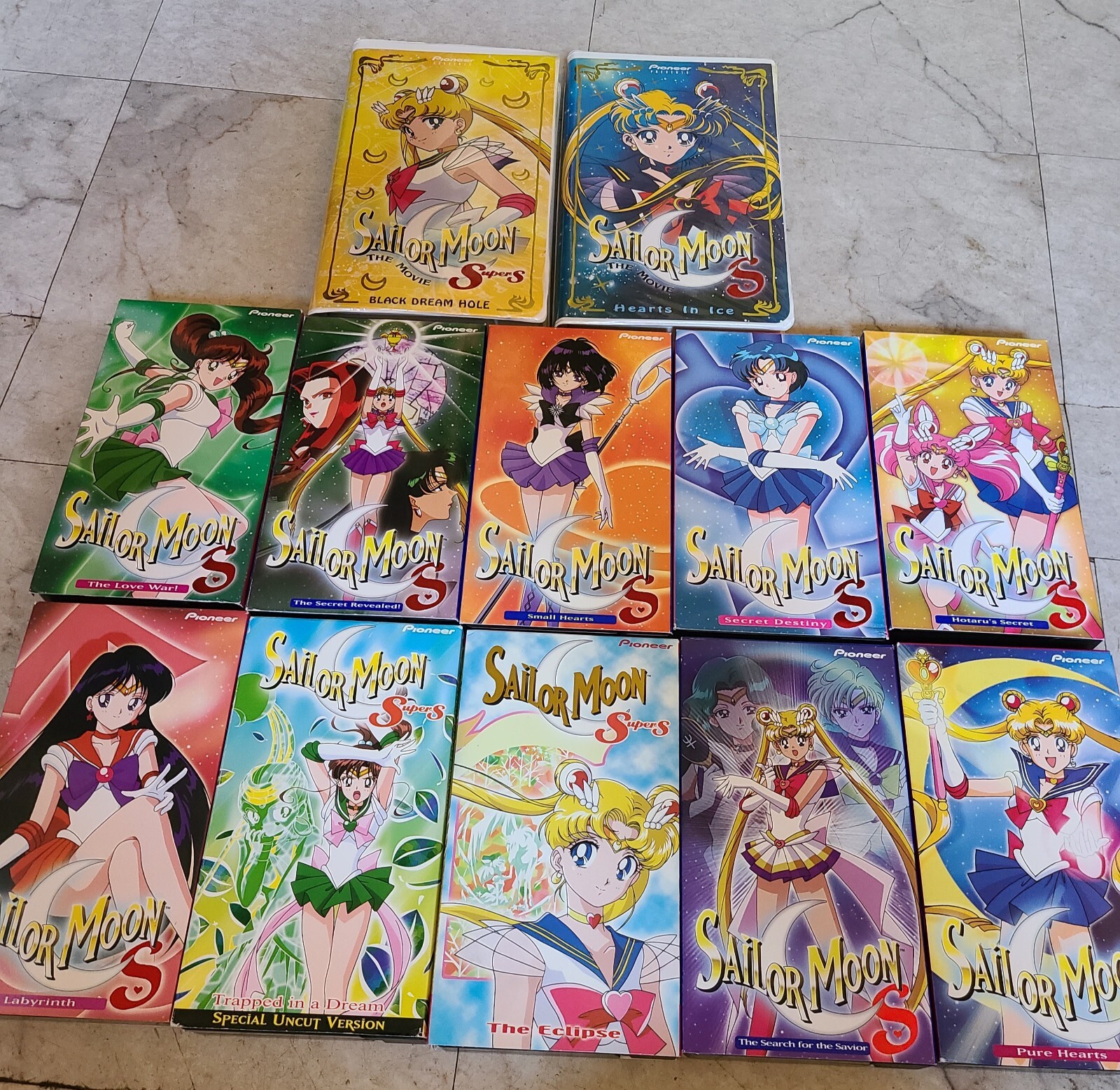 Sailor Moon Anime VHS & DVDs Inuyasha, chobits, school rumble | eBay