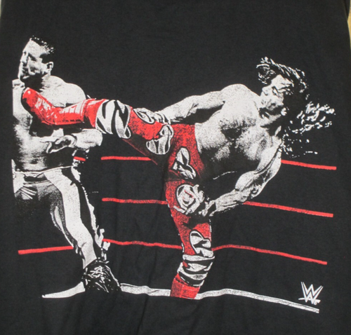 NWOT WWE Legends HBK Shawn Michaels Sweet Chin Music Men's Black Shirt ...