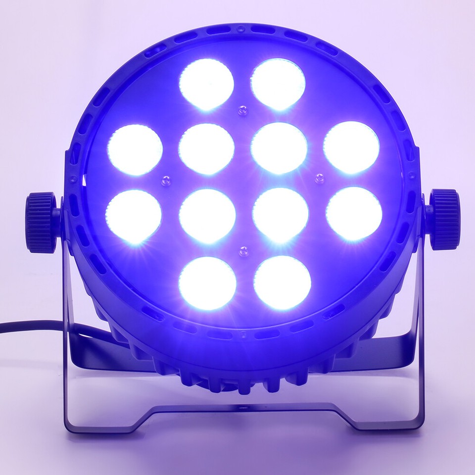 4PCS 12x10w Stage Par Lights RGBW 4 in 1 LED Par Light Set For Up ...