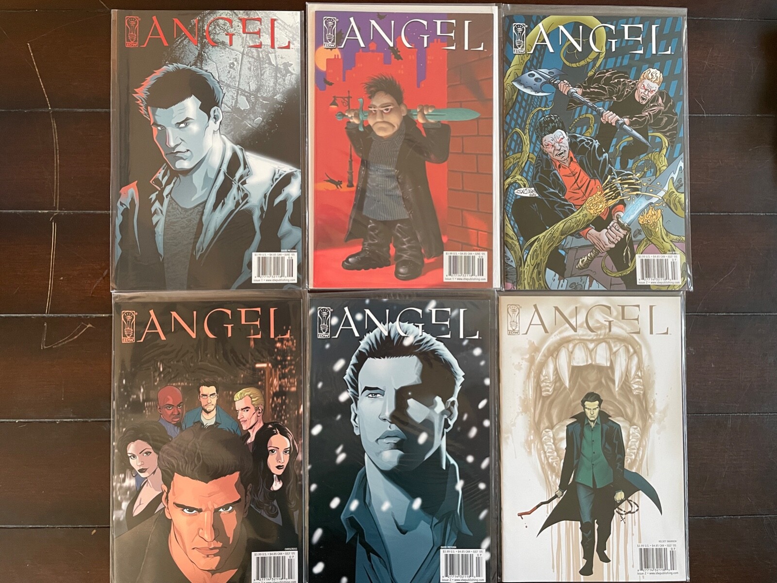 Angel: Curse 1-5 w/Variants High Grade 9.4 IDW Lot Set Run D72-152 | eBay