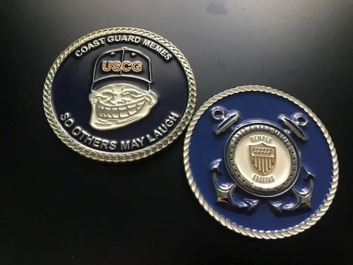 USCG Memes Challenge Coin, So Others May Laugh | eBay