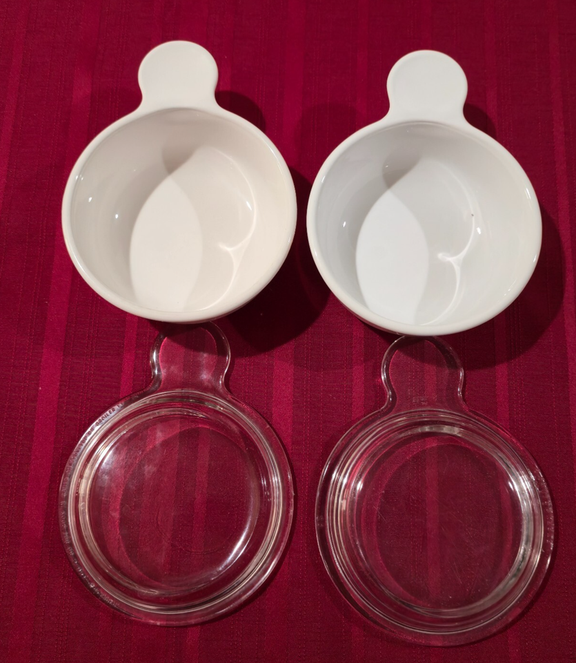Corning Ware P-150-B Grab It Bowls with Pyrex P-150-C Glass Lids Lot of ...