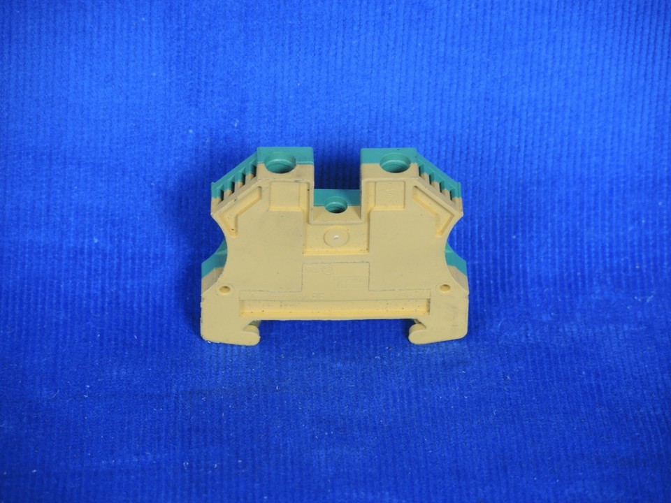 Weidmuller WPE 10 Ground Terminal Block | eBay