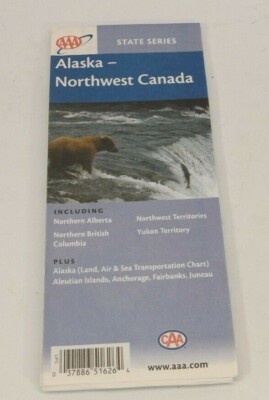 ALASKA-NORTHWEST CANADA MAP - AAA State Series - 12/01-3/03 Edition | eBay