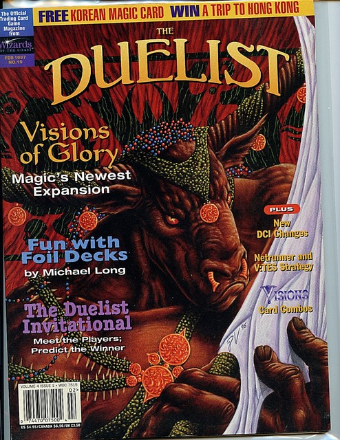 Scrye Magazine Issue #12 W Cards NM Bagged 1996 MTG Guide H32 for sale ...