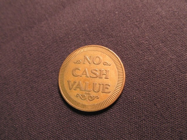 Golf Ball-O-Matic Driving Range Style Token - Golfing Ball-O-Matic ...