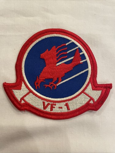 VF-1 Fighter Squadron US Navy Military Pilot Top Gun Maverick Iron On ...