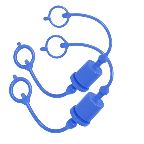 2 Set,1/2 Tractor Hydraulic Coupler Male Dust Cap and Female Plug Cover ...