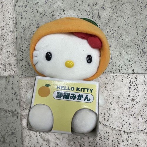 Hello Kitty Shizuoka 2002 Mandarin Orange Plush Toy, 20cm, Original Box ...