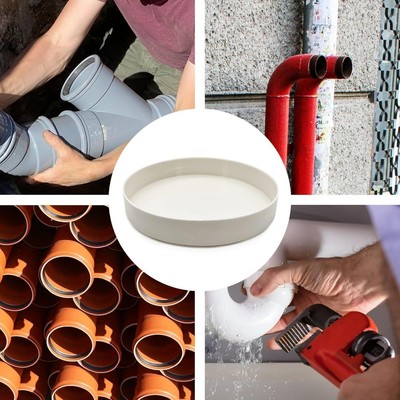 Weather Resistant PVC 160mm Drainage Pipe Sealing Cover for Outdoor ...