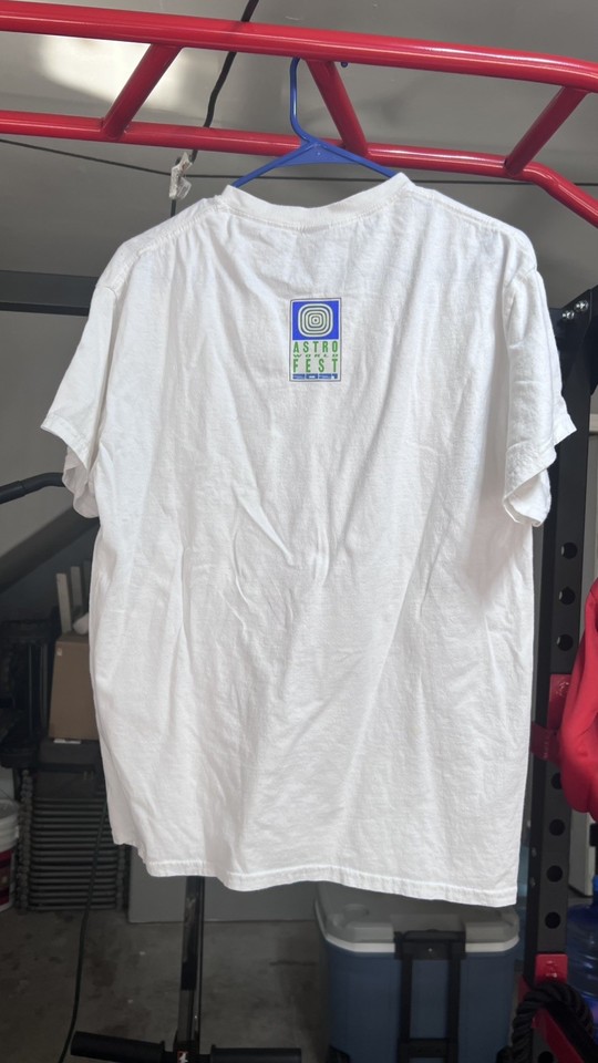 TRAVIS SCOTT Astroworld Festival 2021 Concert Merch Men T-Shirt -White ...