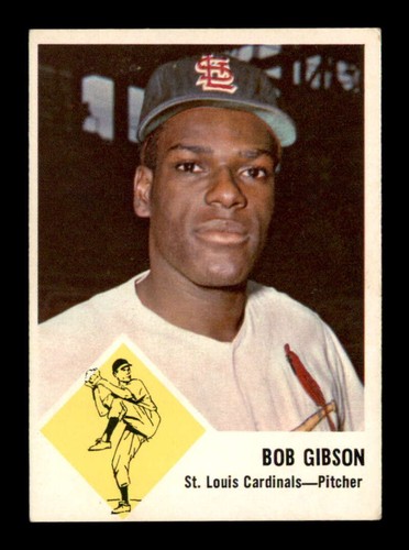 1963 Fleer #61 Bob Gibson EX+ X3100637 | eBay