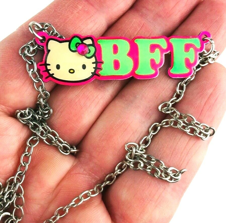 Sanrico Hello Kitty BFF Pendent Necklace Best Friends… - Gem