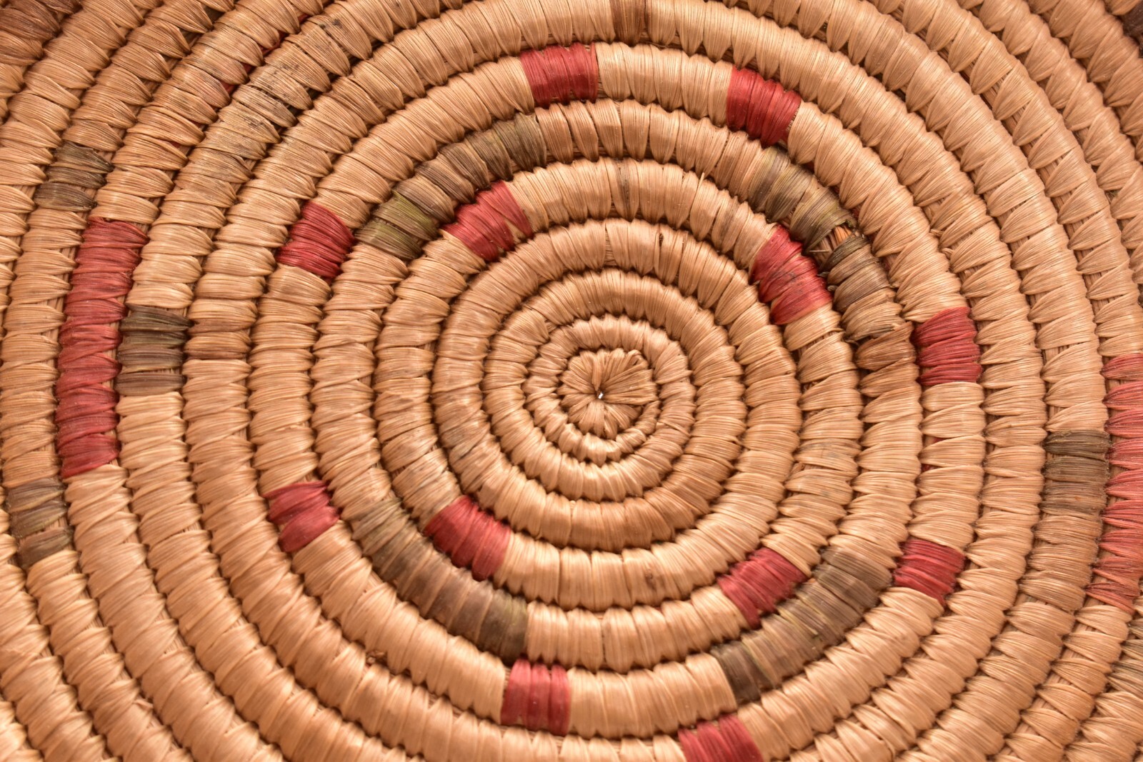 Native American Inuit Indian Basket Alaskan Eskimo Yupik coiled Flat ...