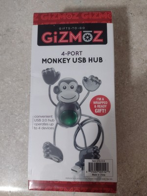 Gizmoz 4-Port Monkey Hub Operates Up To 4 Devices Mac/Windows ...