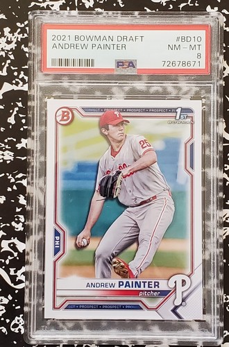 2021 Bowman Draft Andrew Painter Rookie Card # BD10 PSA 8 | eBay