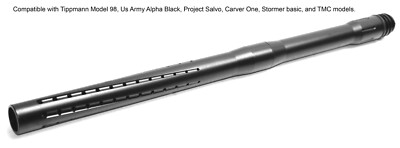 Paintball tippmann tmc accessories upgrade barrel 16 aluminum ...