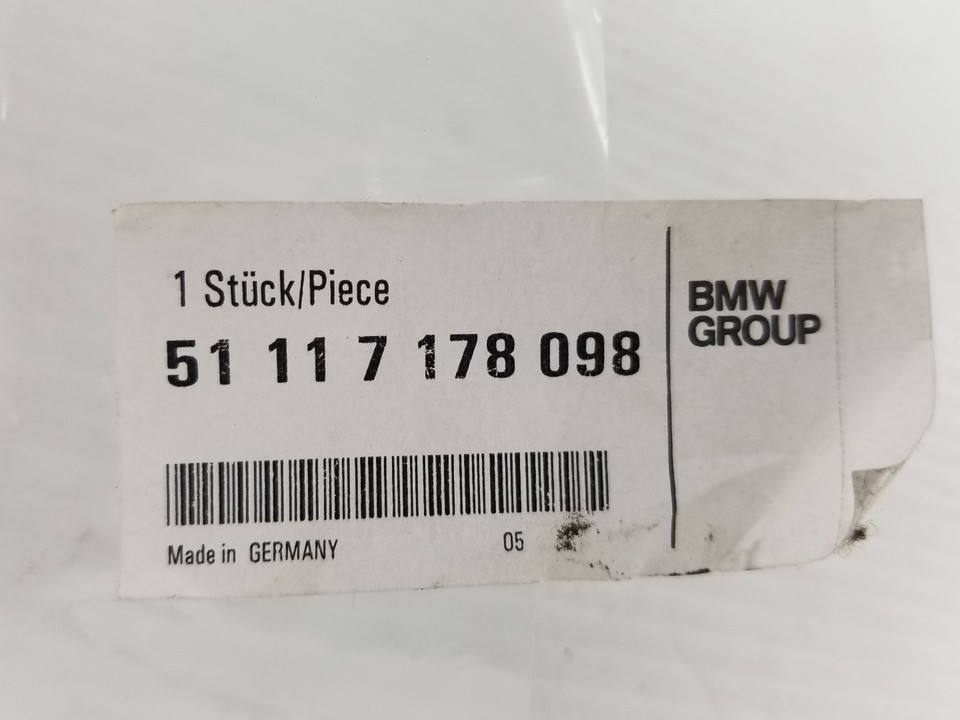 NEW OEM BMW 2008-2010 550i Front Bumper RIGHT Lower Grille Grill ...